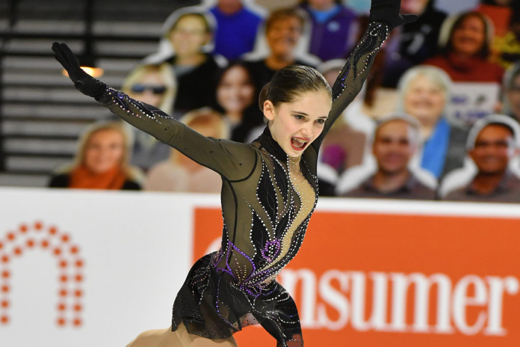 Isabeau Levito Wins Gold at World Junior Figure Skating Championships ...